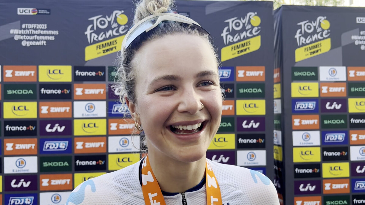 Emma Norsgaard Bjerg forudså sin egen etapesejr, men 'kan slet ikke ...