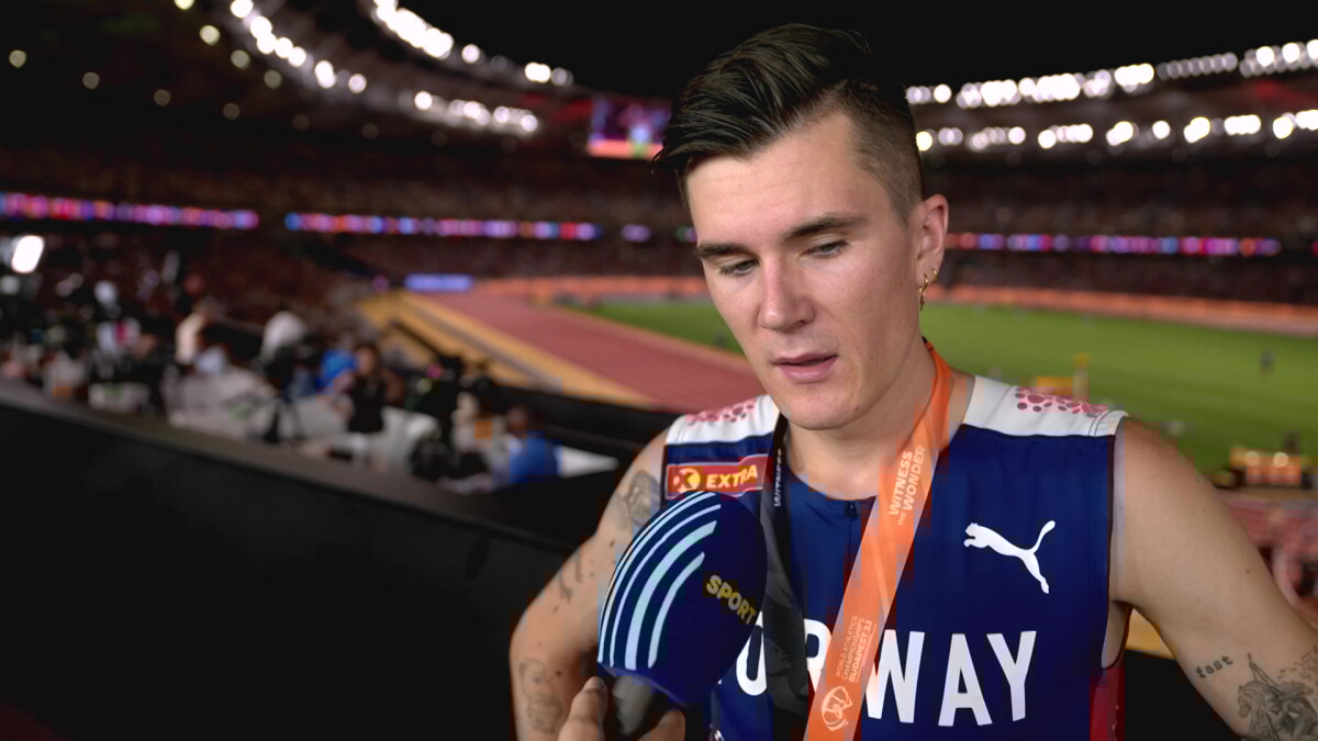 Norsk løbestjerne kunne ikke begejstres af VM-guld, for han 'ville ... Norsk løbestjerne kunne ikke begejstres af VM-guld, for han 'ville ...