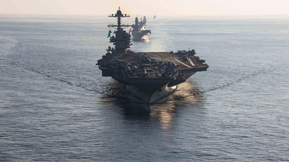 Verdens største hangarskib skal afskrække Israels fjender | Udland | DR