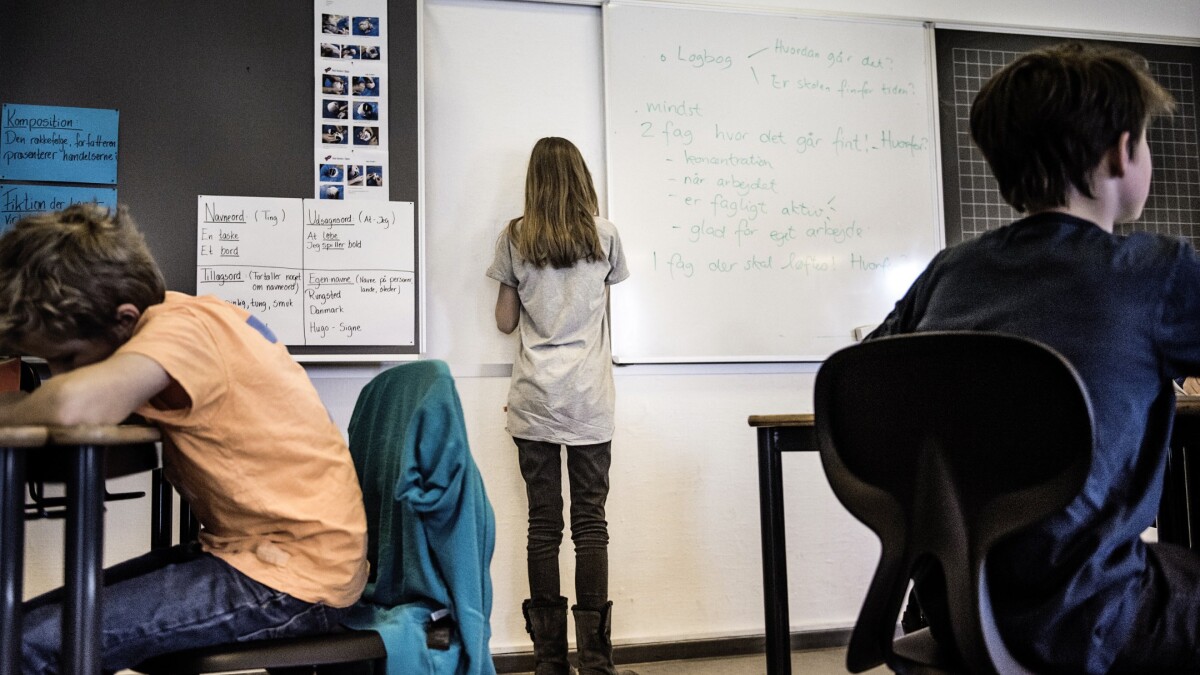 Fraværet blandt skoleelever falder, men hver femte skoleelev har over ...