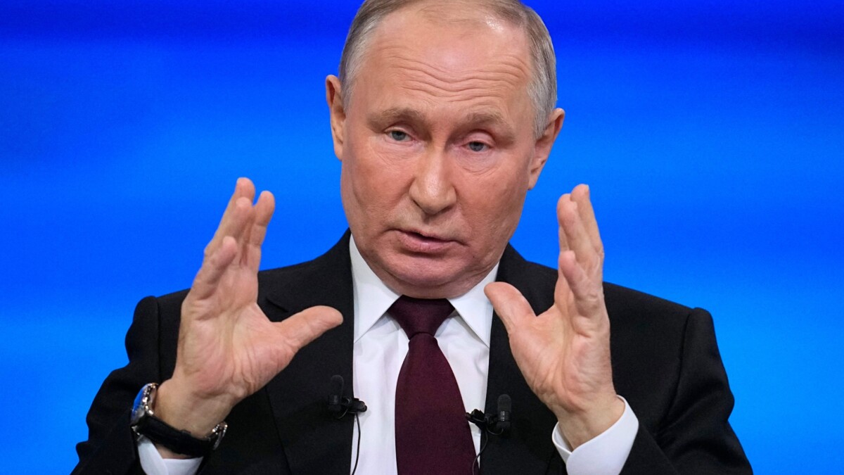 Putin forsikrer russerne om Ruslands styrke og lover fortsat krig ...