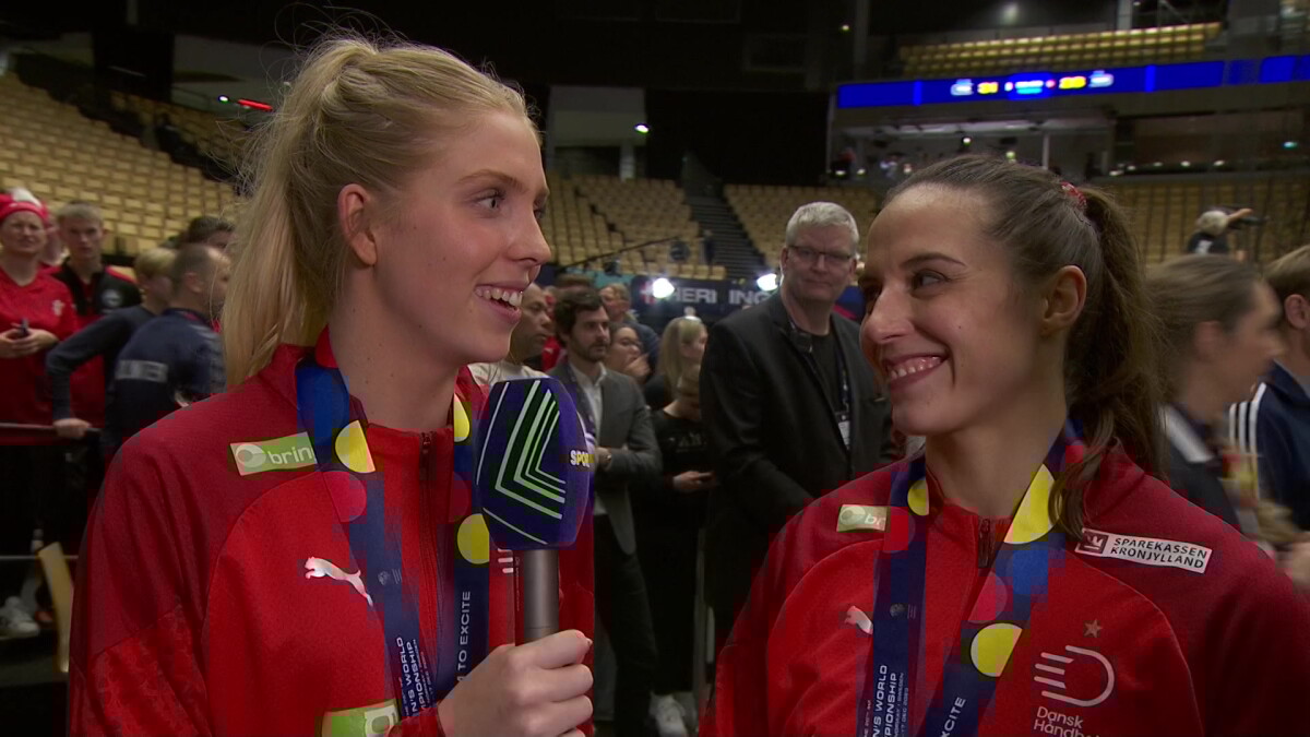 Nummer tre i verden: Se Danmark få bronzemedaljer om halsen | VM ...