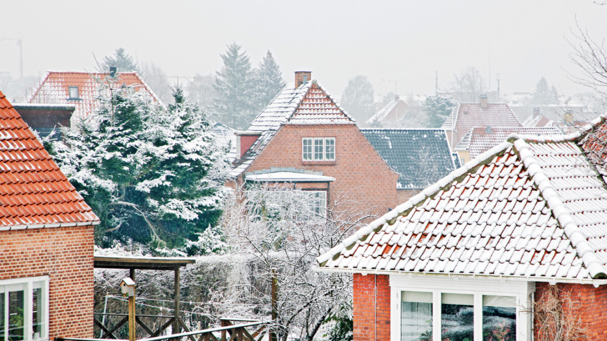 Pas på din bolig: Først kom spandevis af regn og sne. Nu kommer voldsom ...