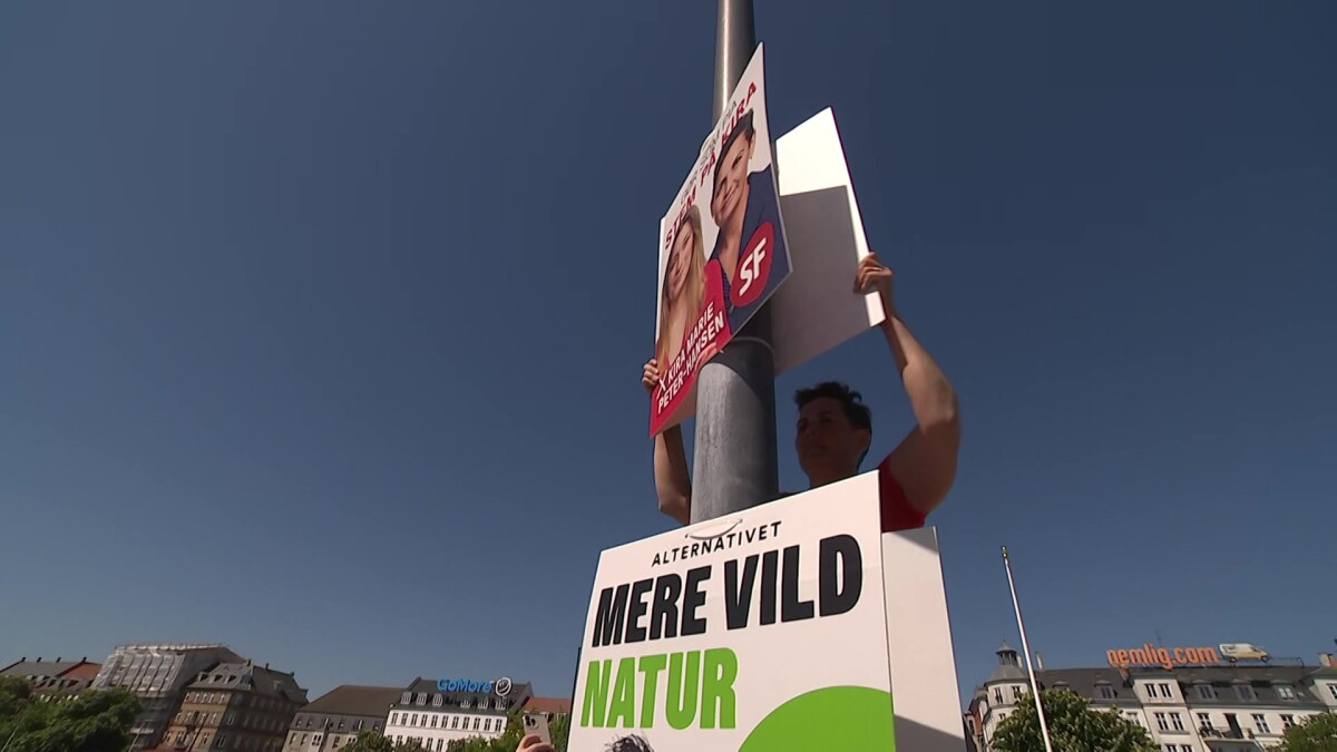 Nu bliver lygtepælene tapetseret med valgplakater – og til dette valg ...