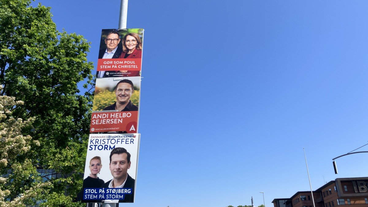 Partiformænd er med på usædvanligt mange valgplakater: Kan ende med at ...