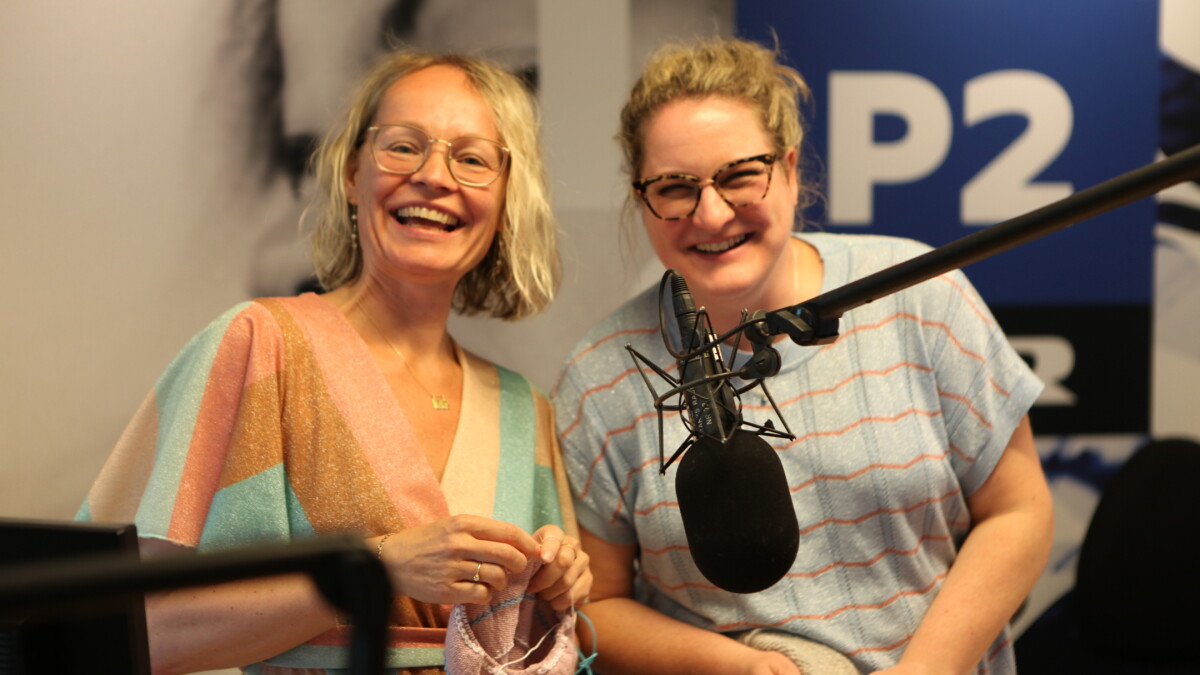 Strikketøjet kom frem på P2 på årets hidtil varmeste dag | Nyt fra DR | DR